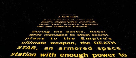 Re-Typesetting the Star Wars Crawl - Roger Wong